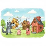 The Three Little Pigs and the Big Bad Wolf’s Lesson - Kidsinco ...