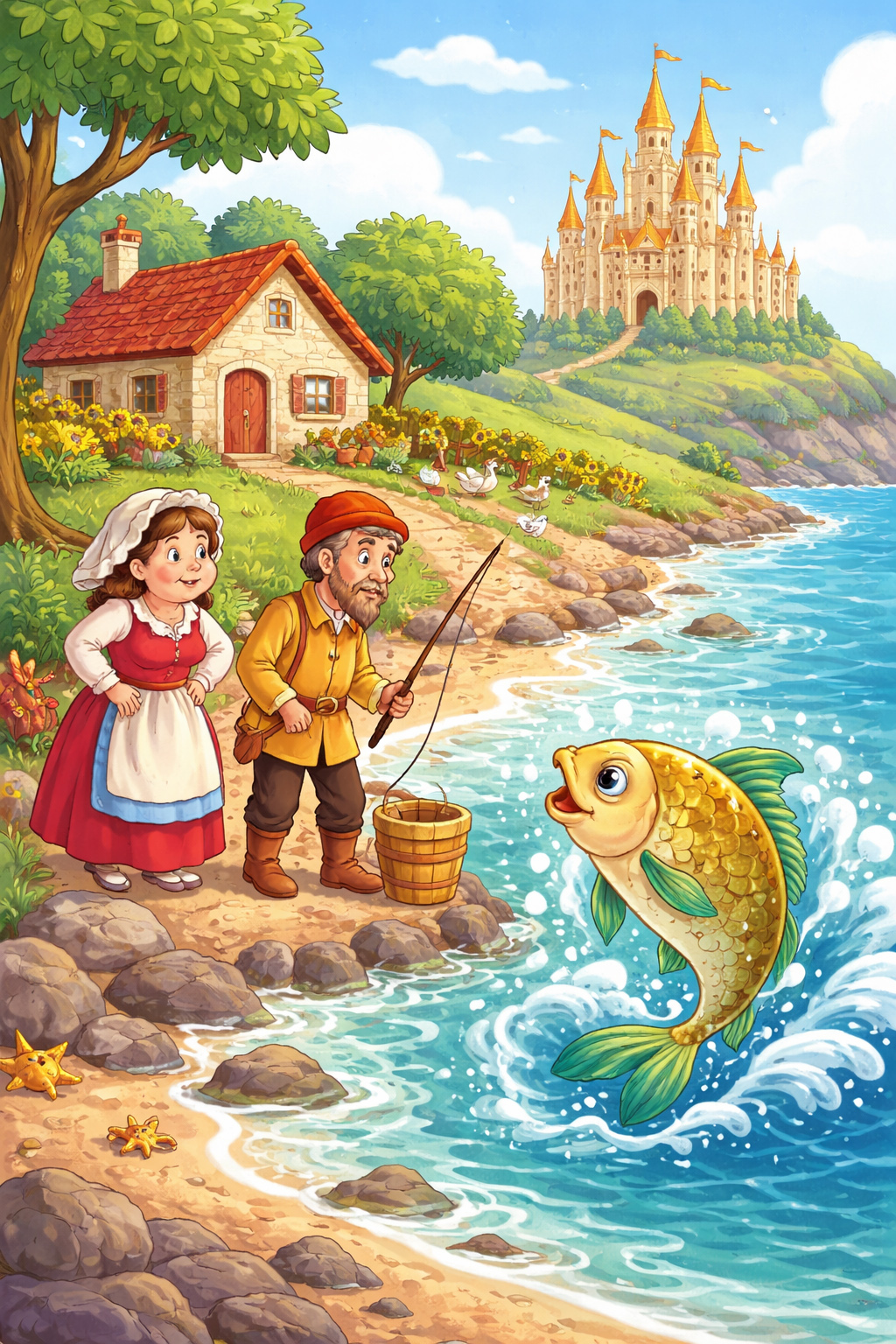 The Fisherman and His Wife - Kidsinco.comKidsinco.com