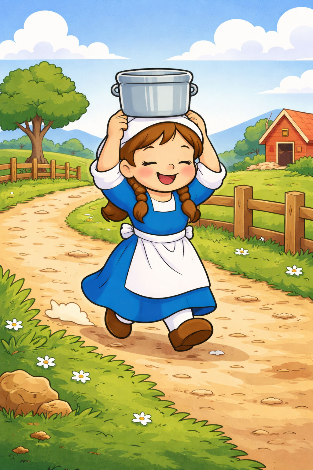 The Milkmaid and Her Pail of Milk - Kidsinco.comKidsinco.com